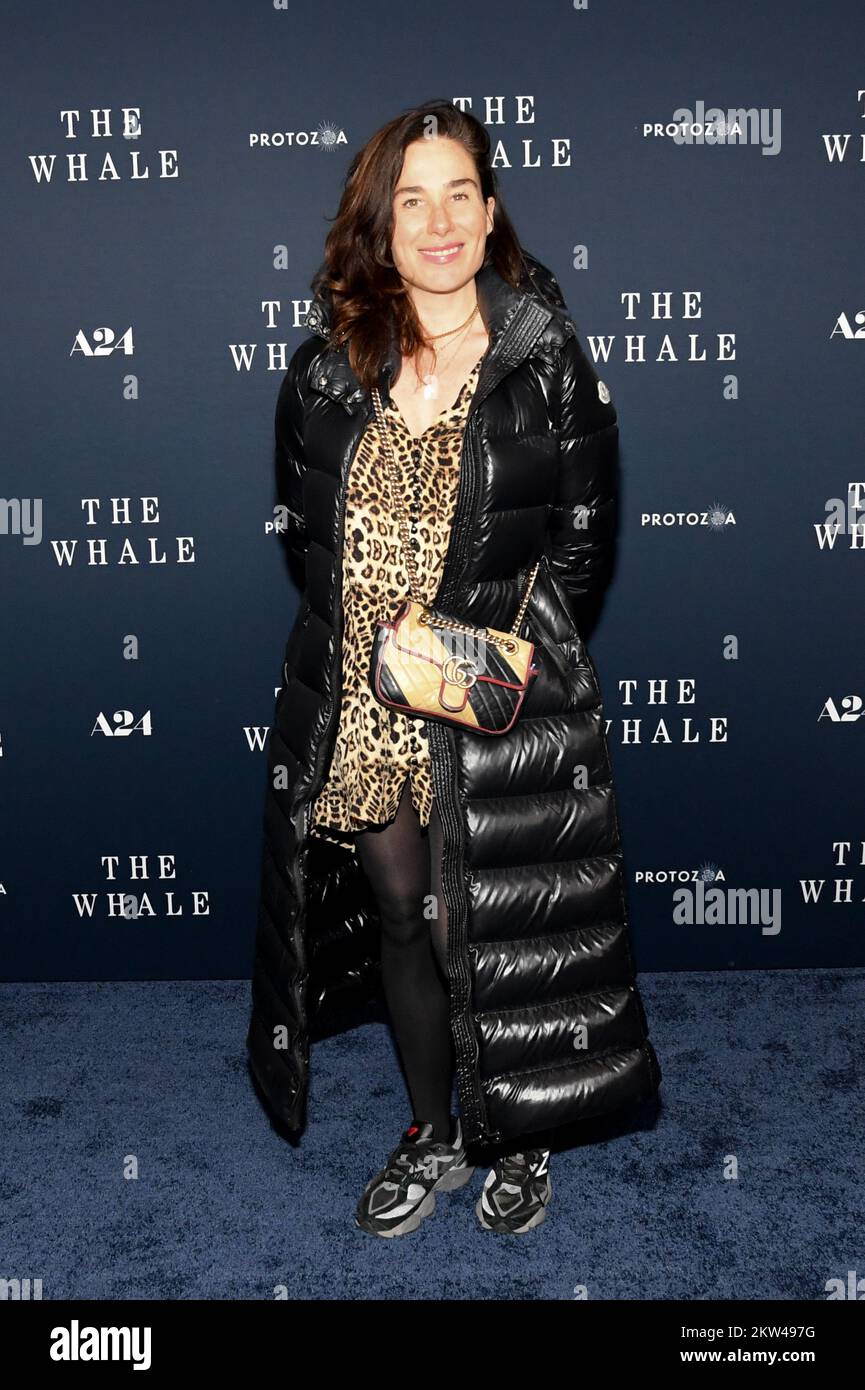 New York, USA. 29th Nov, 2022. Halina Reijn attends 'The Whale ...