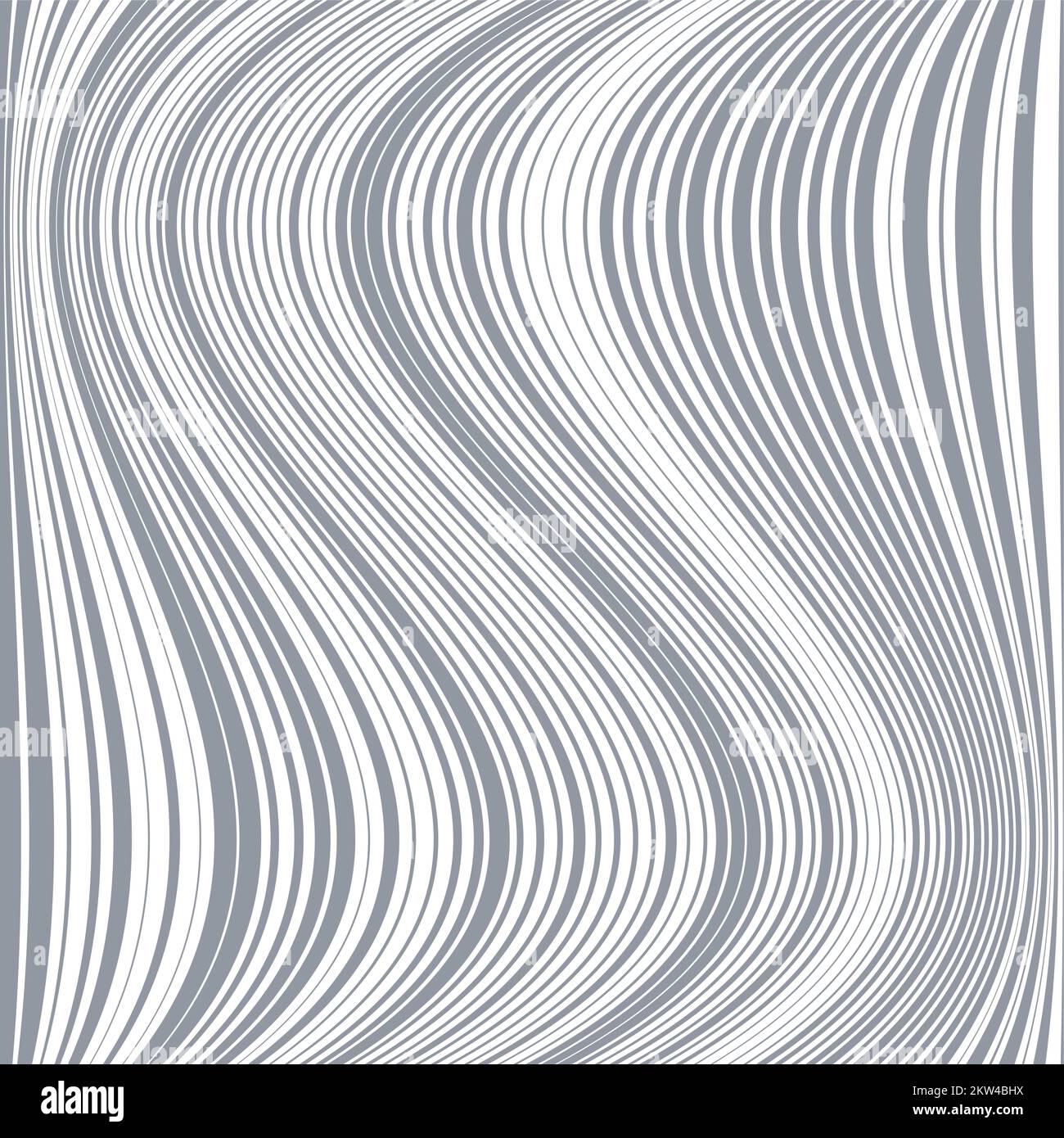 Grunge Halftone Gray and White Wave Line Texture Background. Seamless ...