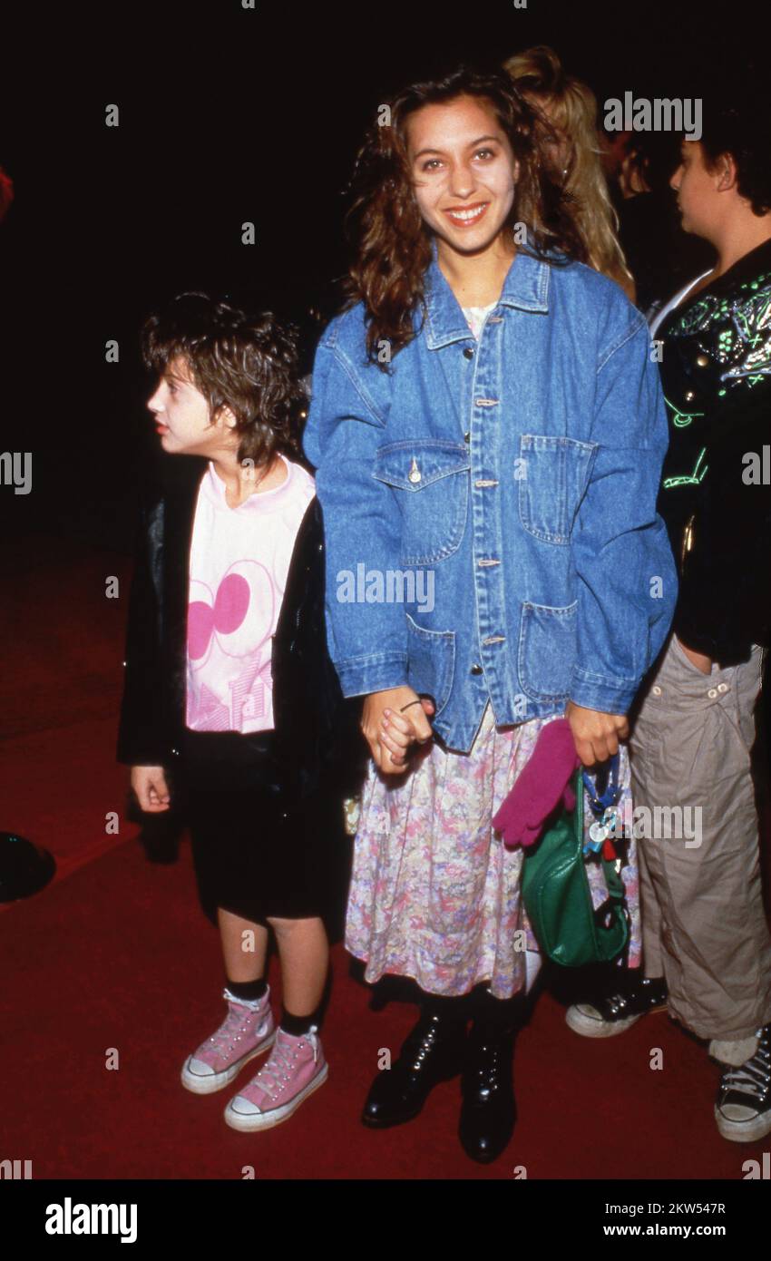 Moon Unit Zappa December 1986 Credit: Ralph Dominguez/MediaPunch Stock ...