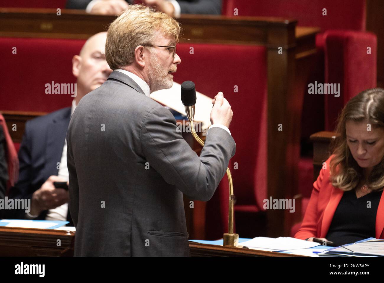 Minister of Agriculture and Food Sovereignty, Marc Fesneau attends a ...