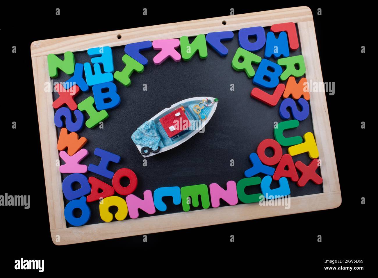 Letter model boat hi-res stock photography and images - Alamy