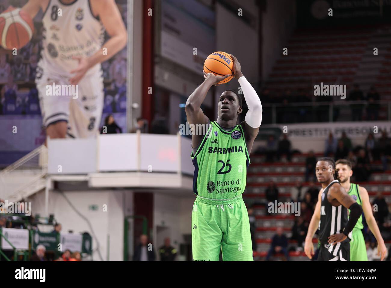Sassari, Italy. 29th Nov, 2022. Ousmane Diop (Dinamo Banco di Sardegna ...
