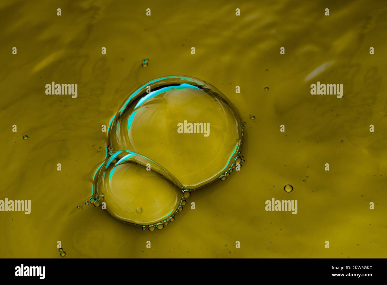 Colorful water bubles on water as abackground Stock Photo - Alamy