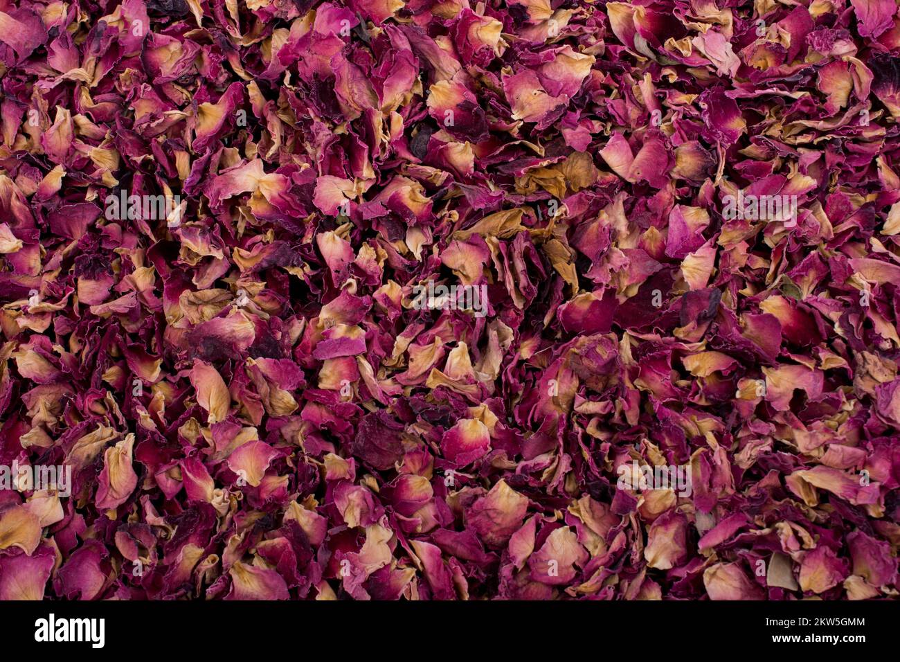 Background of dried rose petals as herbal tea Stock Photo - Alamy