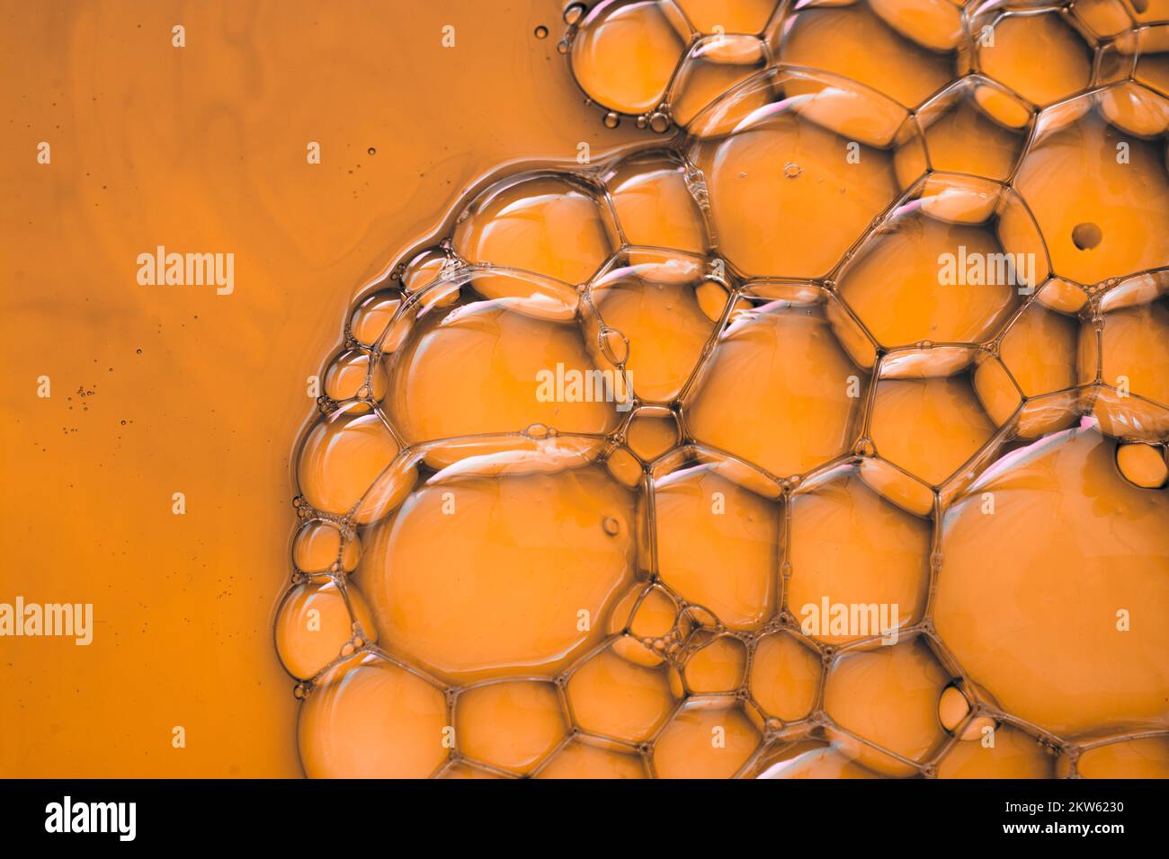 Colorful water bubles on water as abackground Stock Photo - Alamy