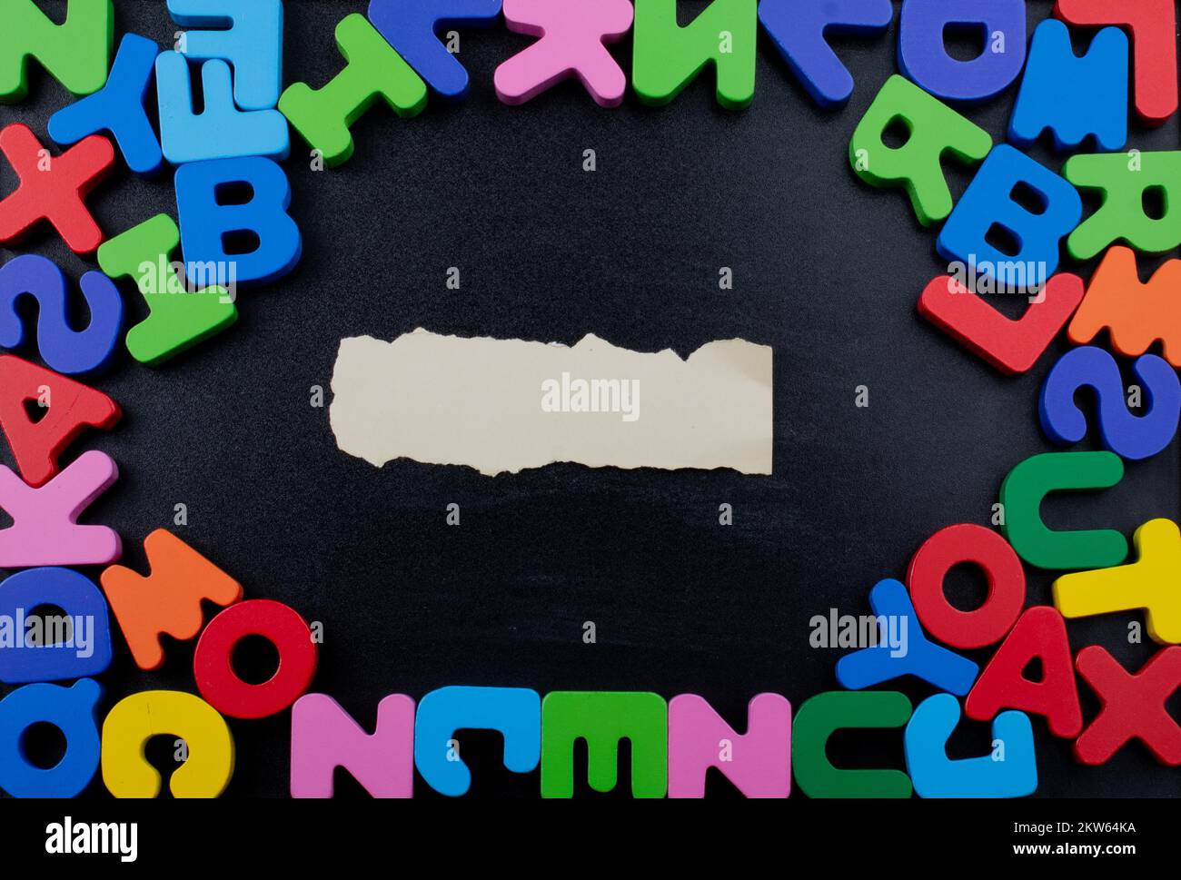 Colorful Letters of Alphabet made of wood Stock Photo - Alamy