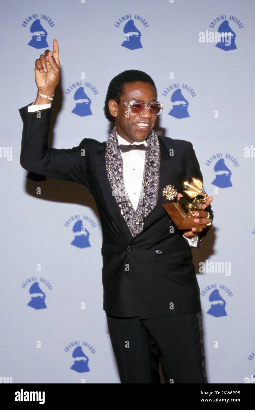 Al Green at the 29th Annual Grammy Awards on February 24, 1987 at the ...
