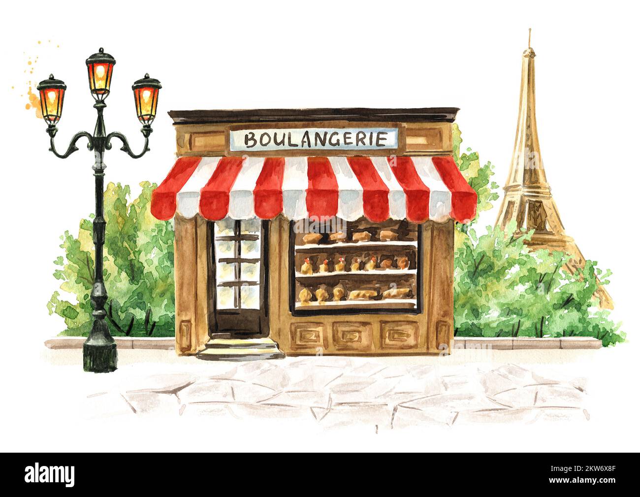 France boulangerie patisserie french Cut Out Stock Images & Pictures - Alamy