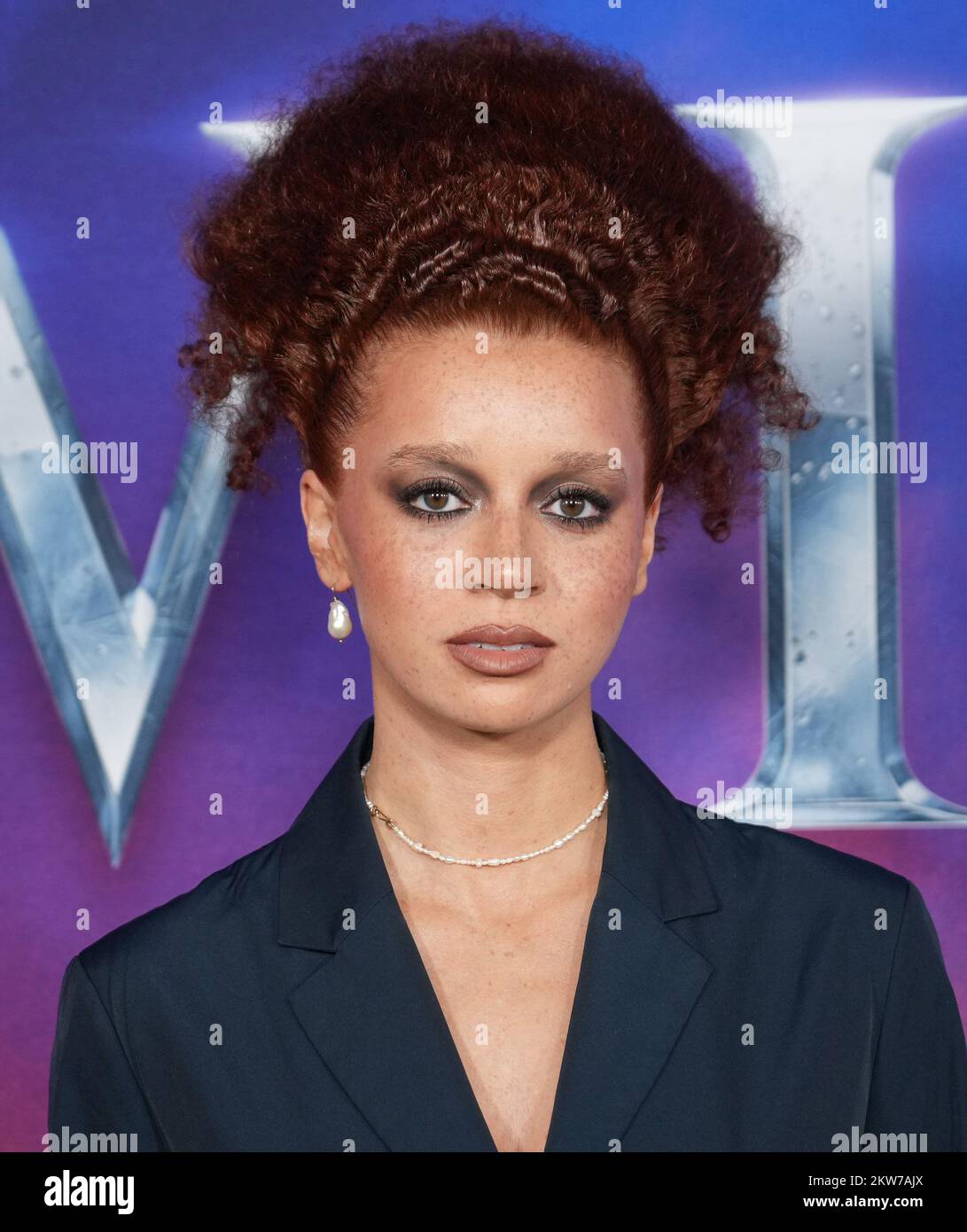 Westwood, CA November 29, 2022. Erin Kellyman arrives at the WILLOW ...