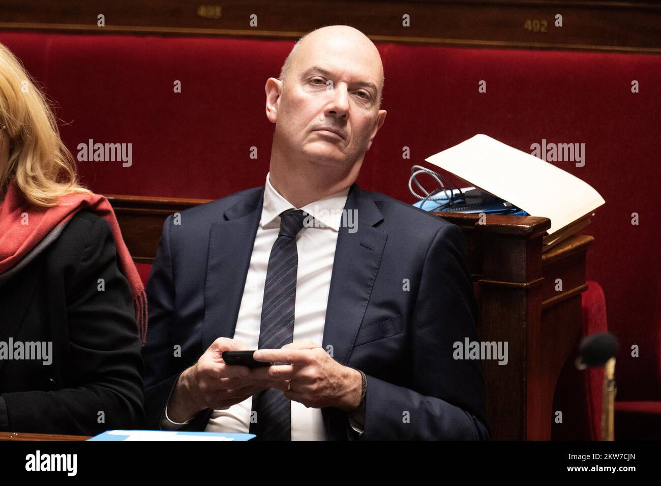 French Junior Minister for the Industry Roland Lescure attends a ...