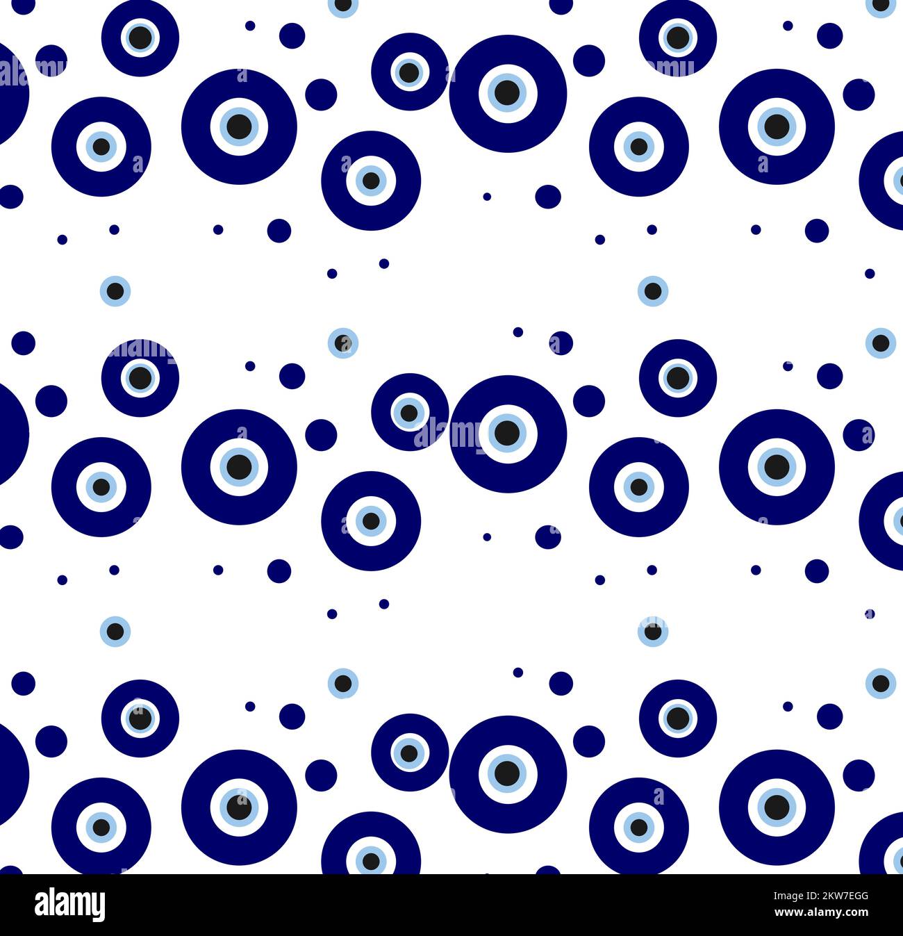 Blue evil eye vector Stock Vector Images - Alamy