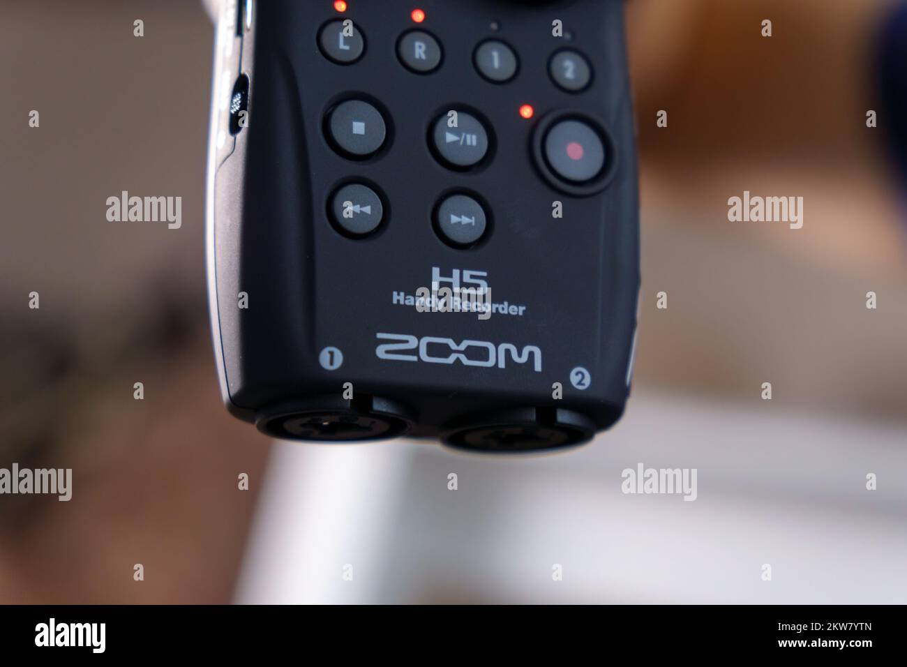 Tyumen, Russia-November 12, 2022: Zoom H5 Portable digital 4 channel ...