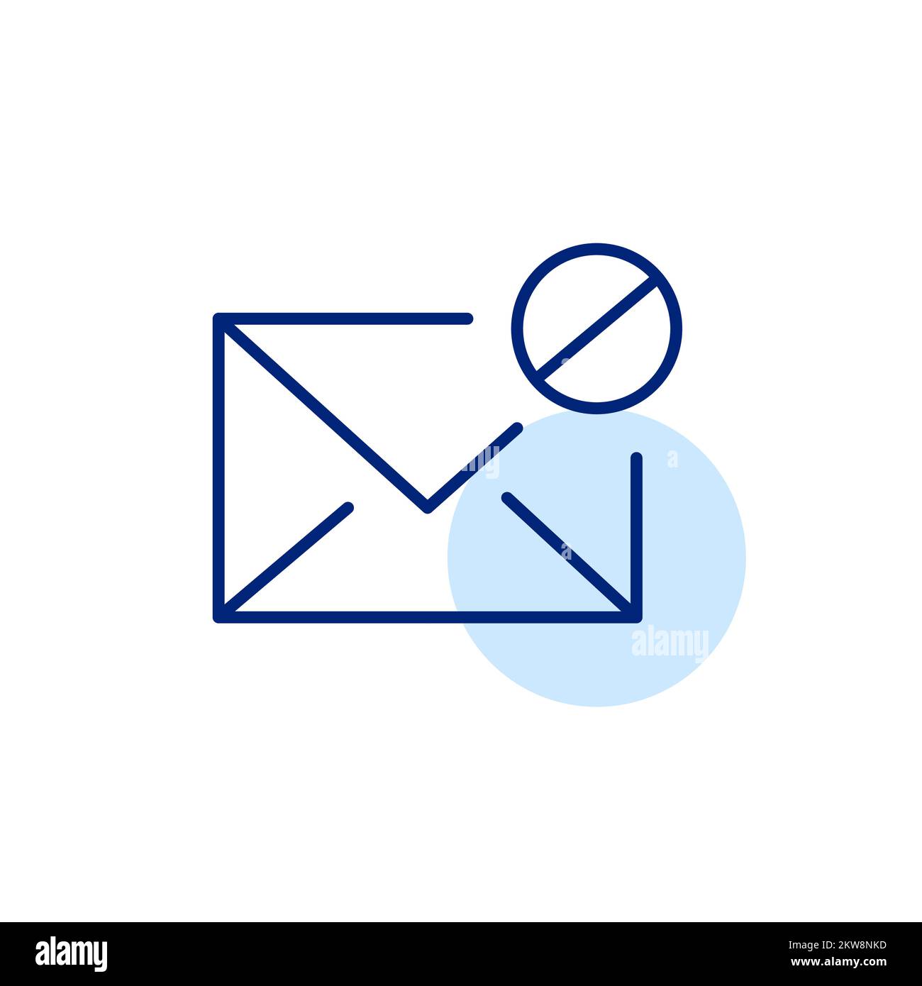 Unwanted post Stock Vector Images - Alamy