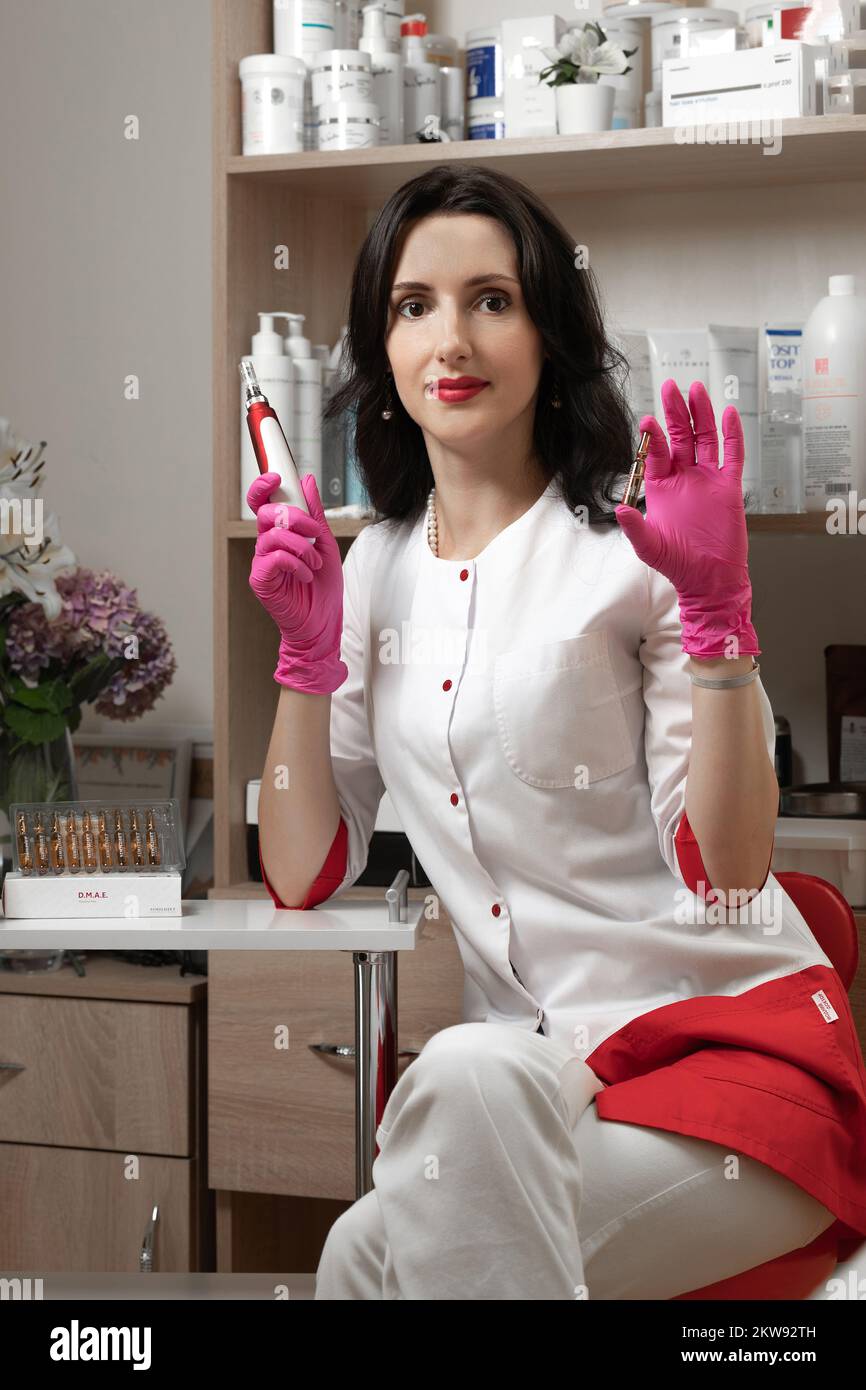 Mesotherapy session hi-res stock photography and images - Alamy