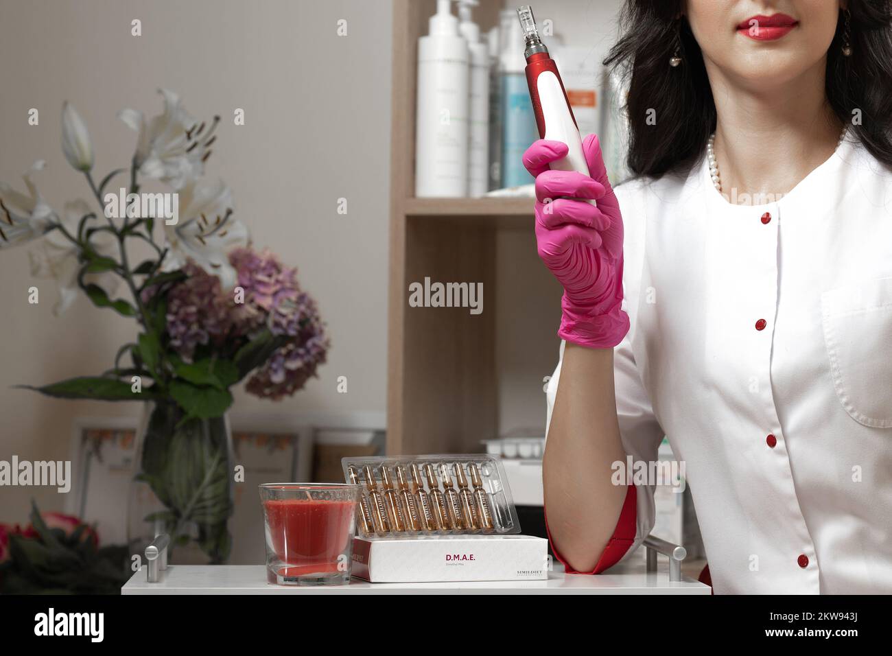 Dermograph hi-res stock photography and images - Alamy