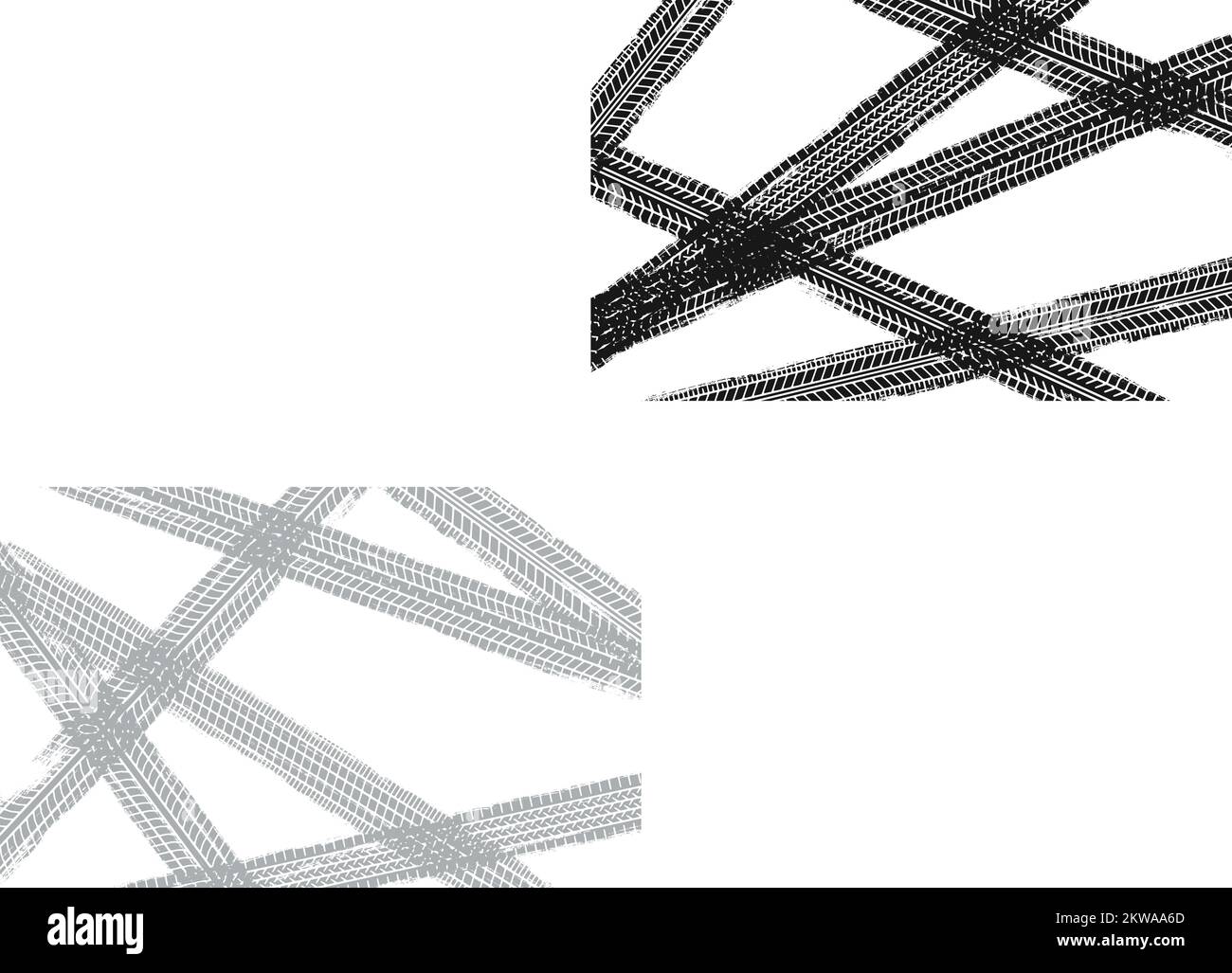 Auto tire tread grunge element. Car and motorcycle tire pattern, wheel ...