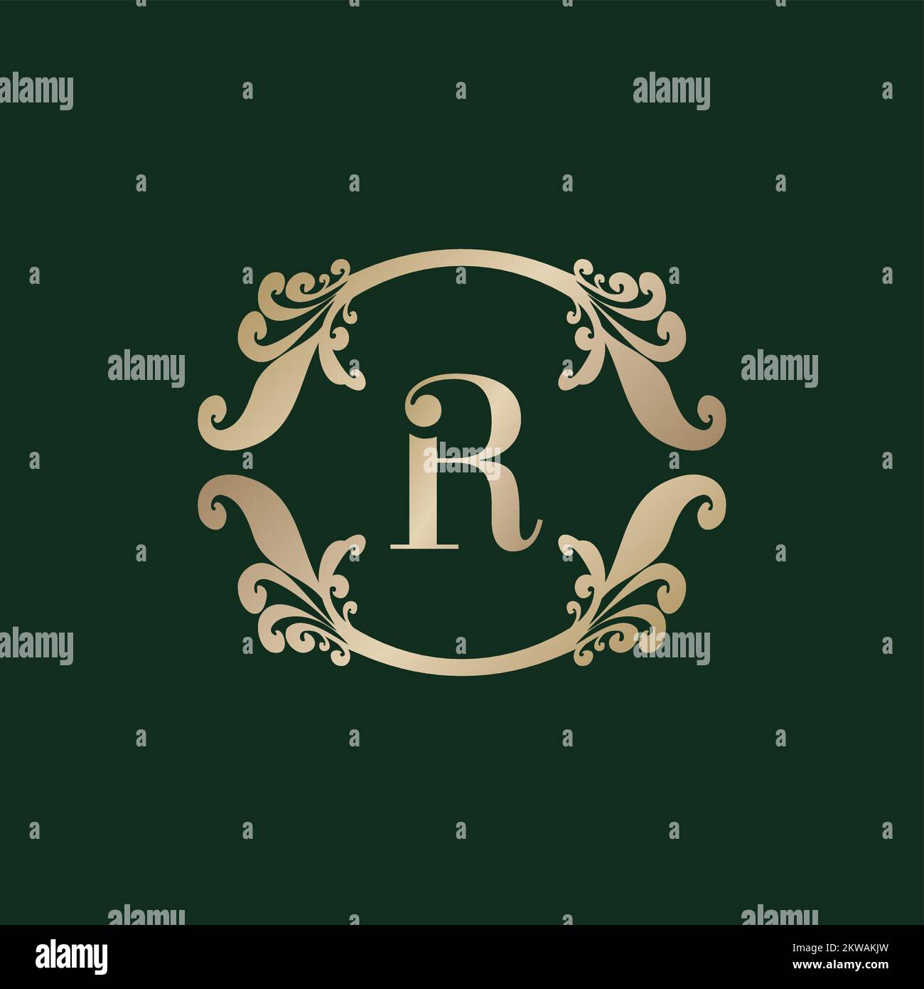 Gold scrollwork Stock Vector Images - Alamy