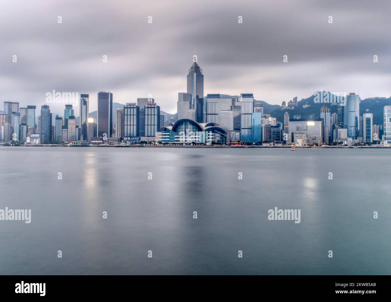 Hong Kong Victoria Harbour Stock Photo - Alamy