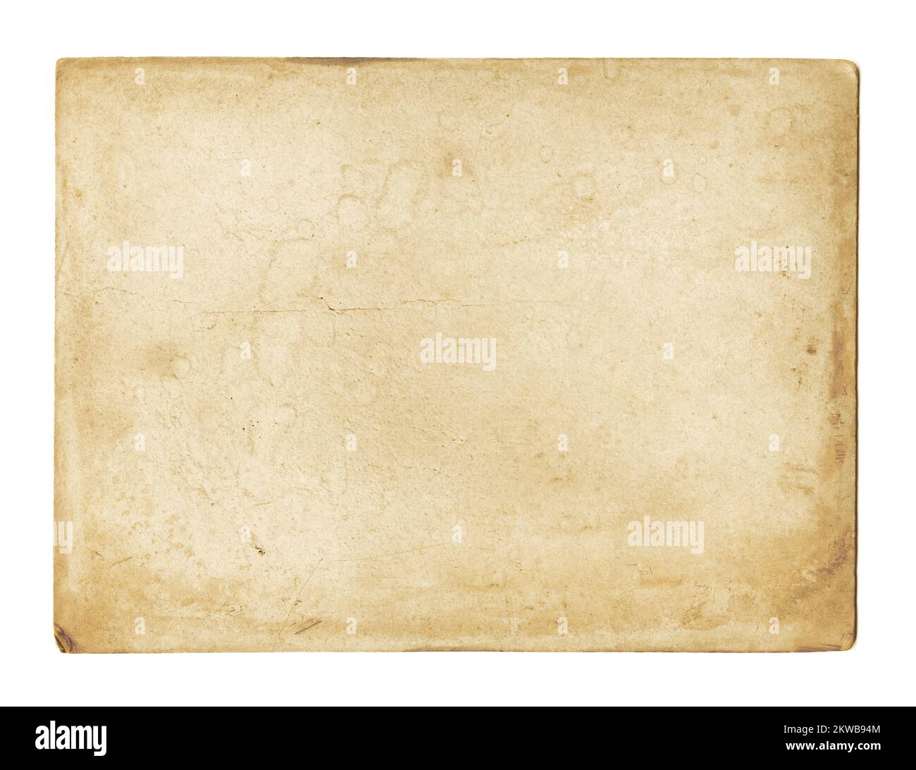 Old used paper texture isolated on white Stock Photo - Alamy
