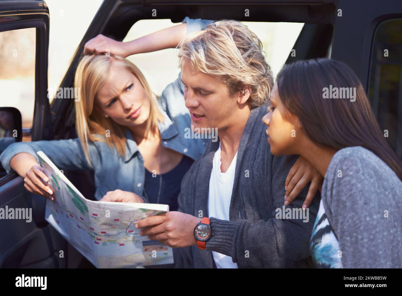 Ask directions map hi-res stock photography and images - Alamy