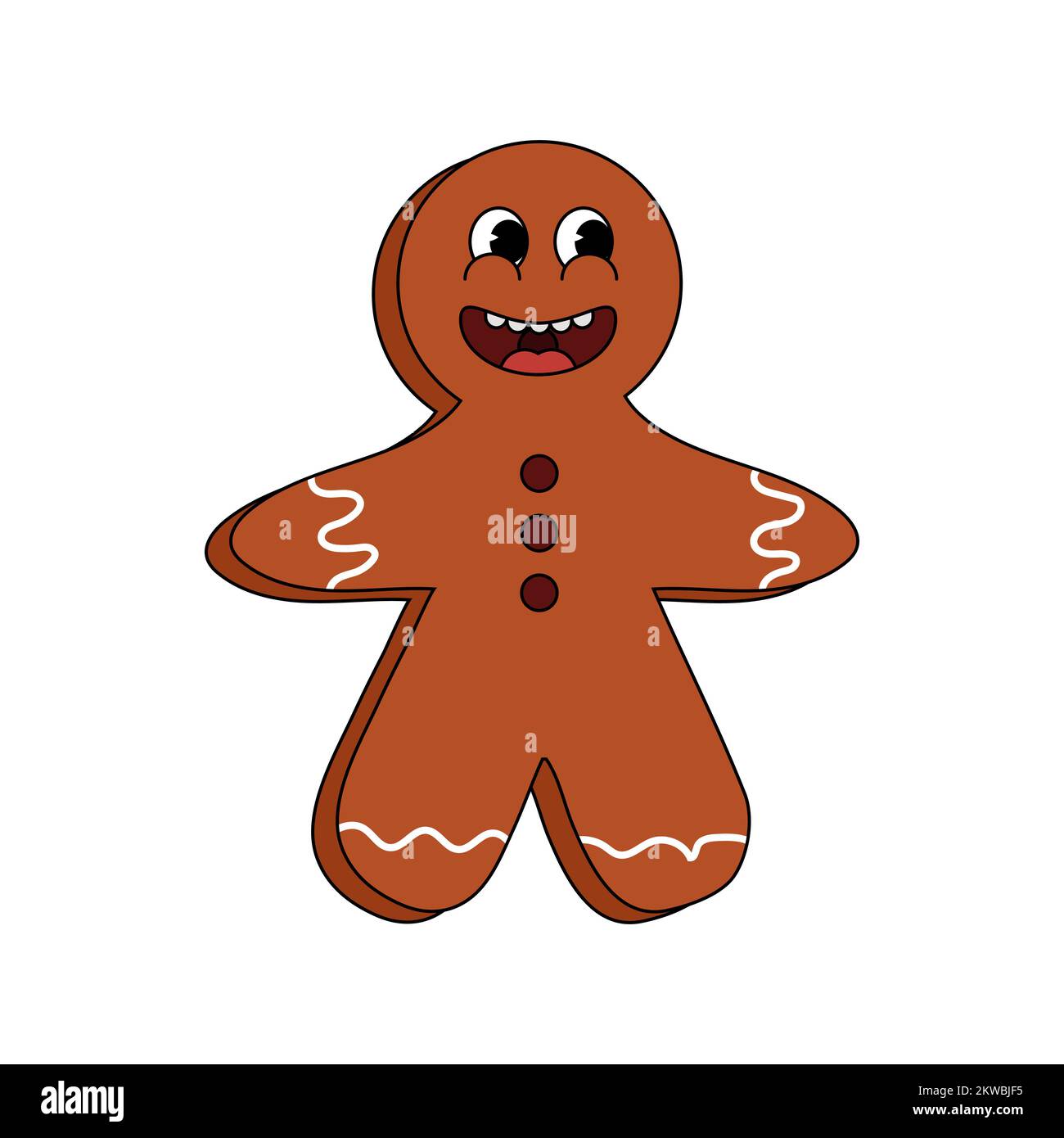 Weird christmas food Stock Vector Images - Alamy
