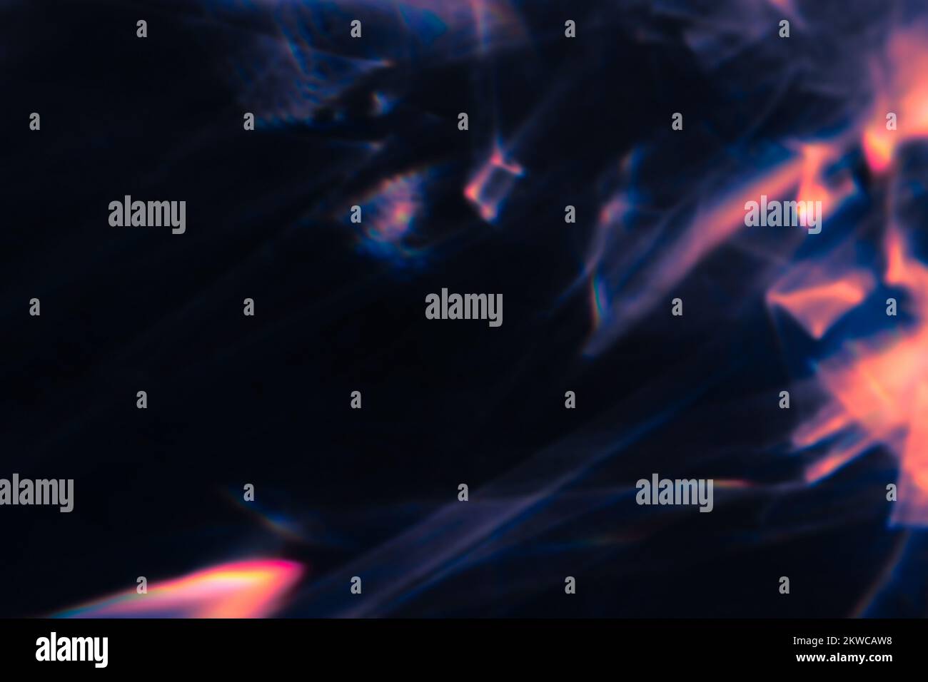 colorful warm pink rainbow light leaks on black background Stock Photo ...