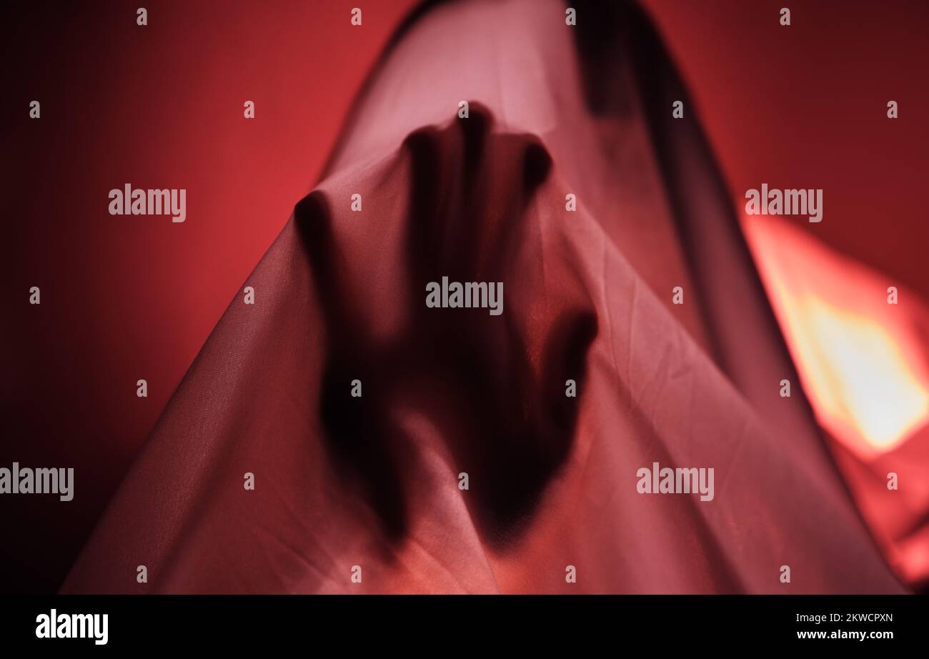 Hands touching silhouette hi-res stock photography and images - Alamy