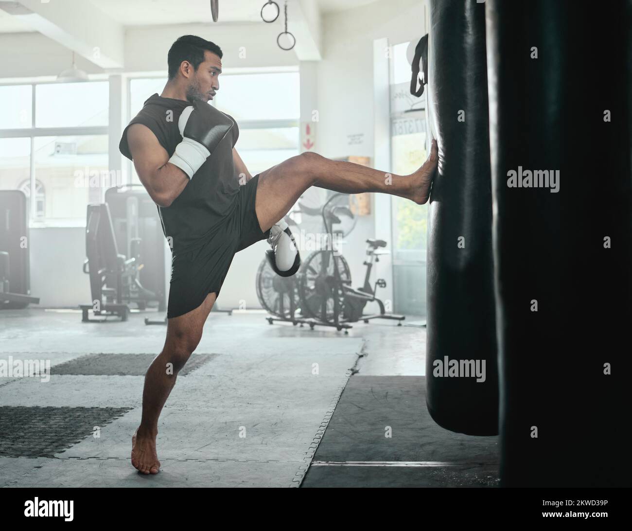 Professional boxing punching hi-res stock photography and images - Alamy