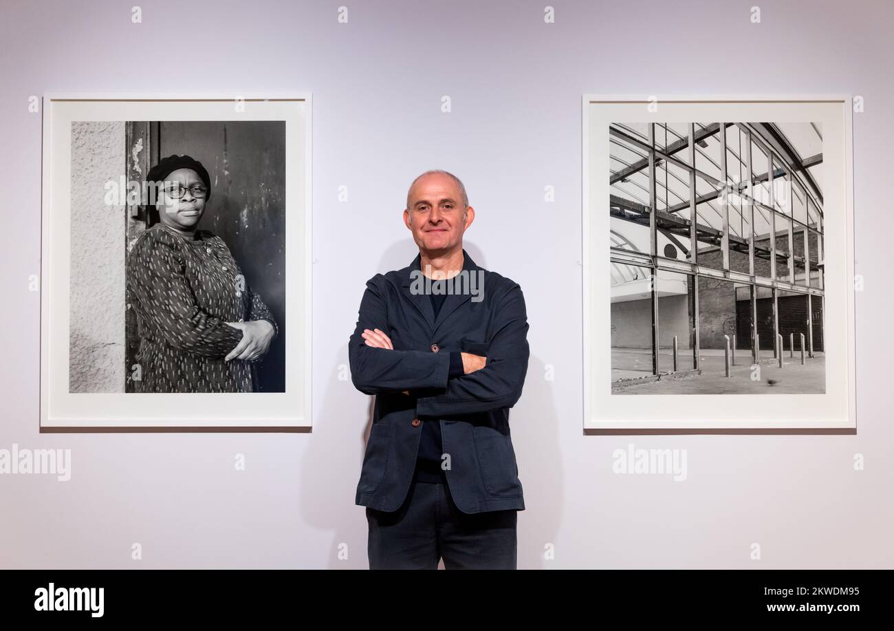 Paul Duke at his photography exhibition of Muirhouse residents at City ...