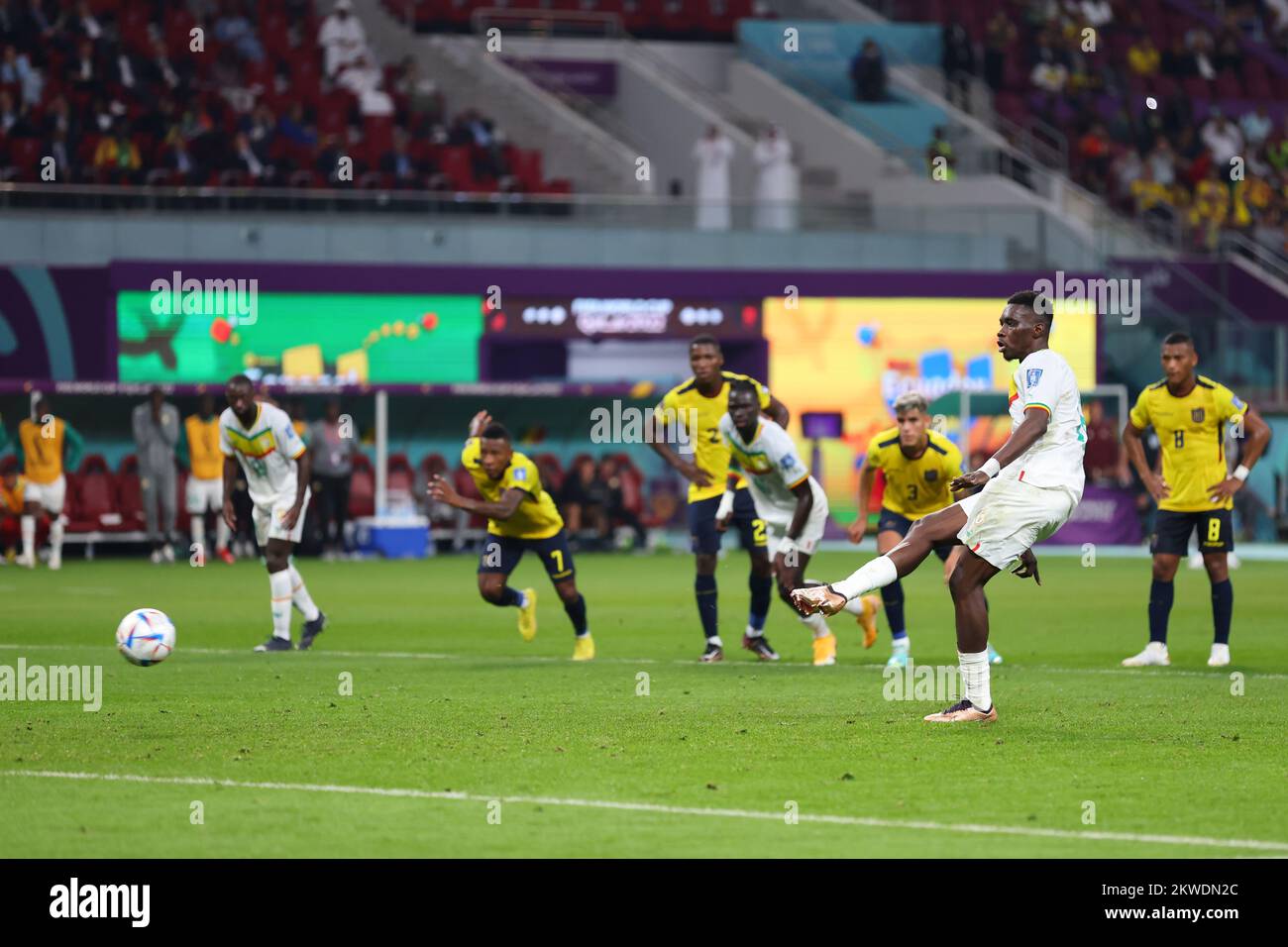 Al Rayyan, Qatar. 29th Nov, 2022. Ismaila Sarr (SEN) Football/Soccer ...