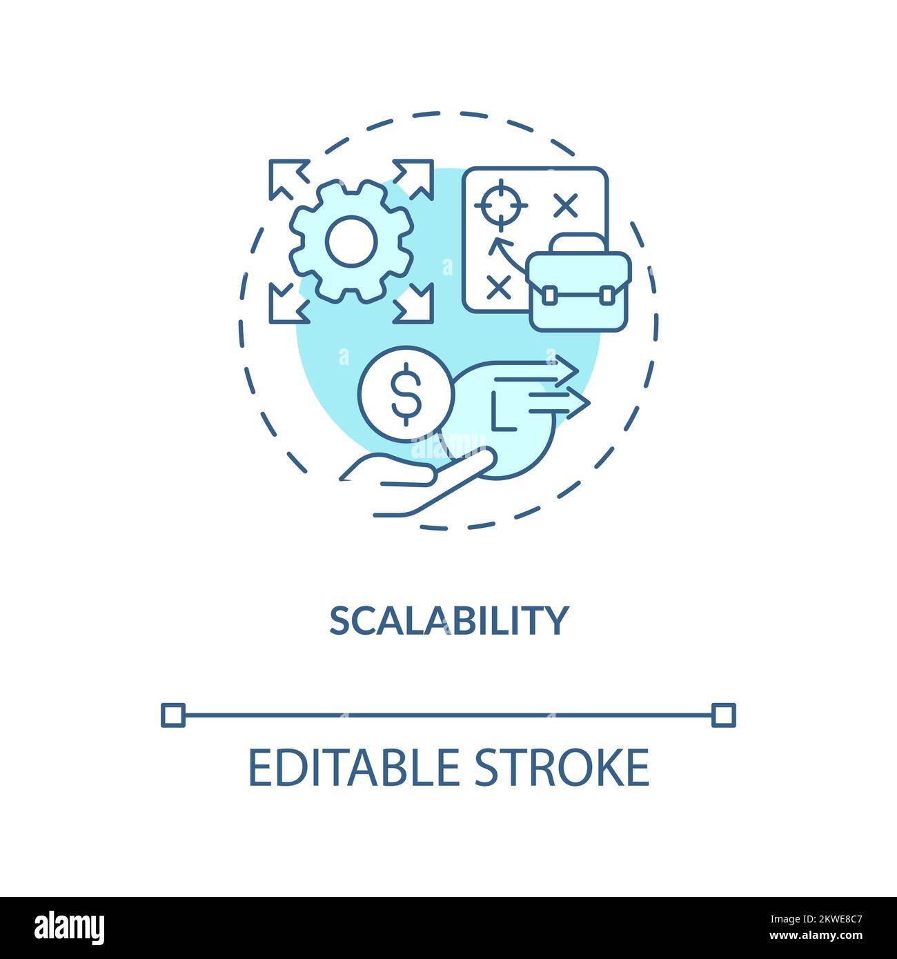 Scalability strategy Stock Vector Images - Alamy