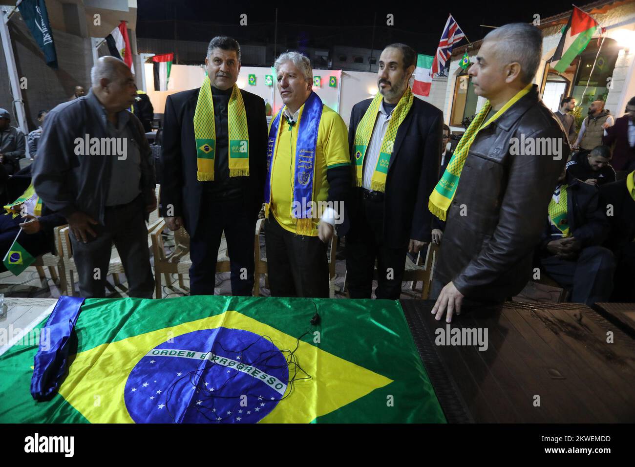 Brazilian Ambassador To Palestine Watch The Brazil National Team Match