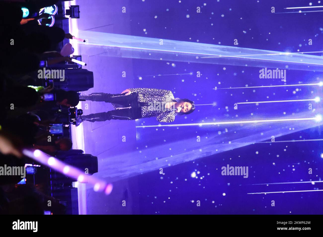 Hong Kong actor and singer Ekin Cheng held the last concert at Hong ...