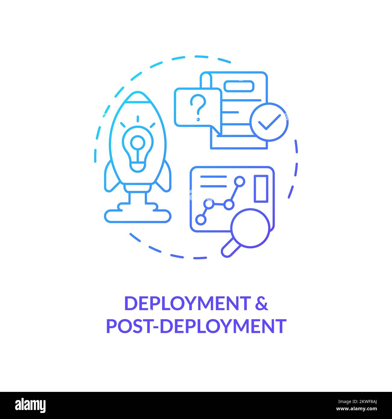 Deployment blue gradient concept icon Stock Vector Image & Art - Alamy Deployment blue gradient concept icon Stock Vector Image & Art - Alamy