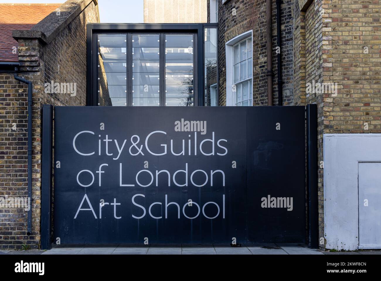 City and Guilds Art School, Kennington Park Road, London, England Stock ...