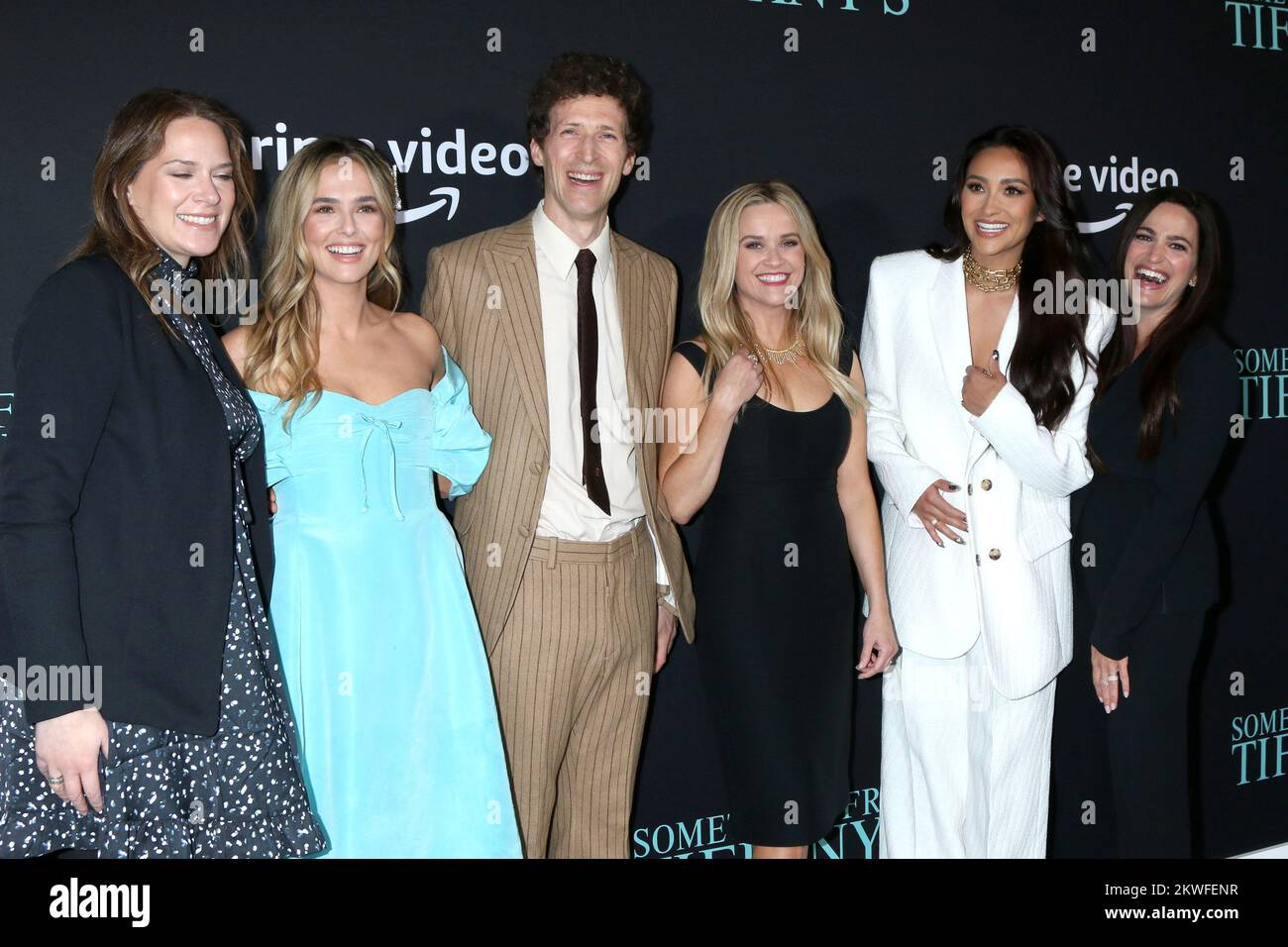 LOS ANGELES - NOV 29: Guest, Zoey Deutch, Daryl Wein, Reese Witherspoon ...