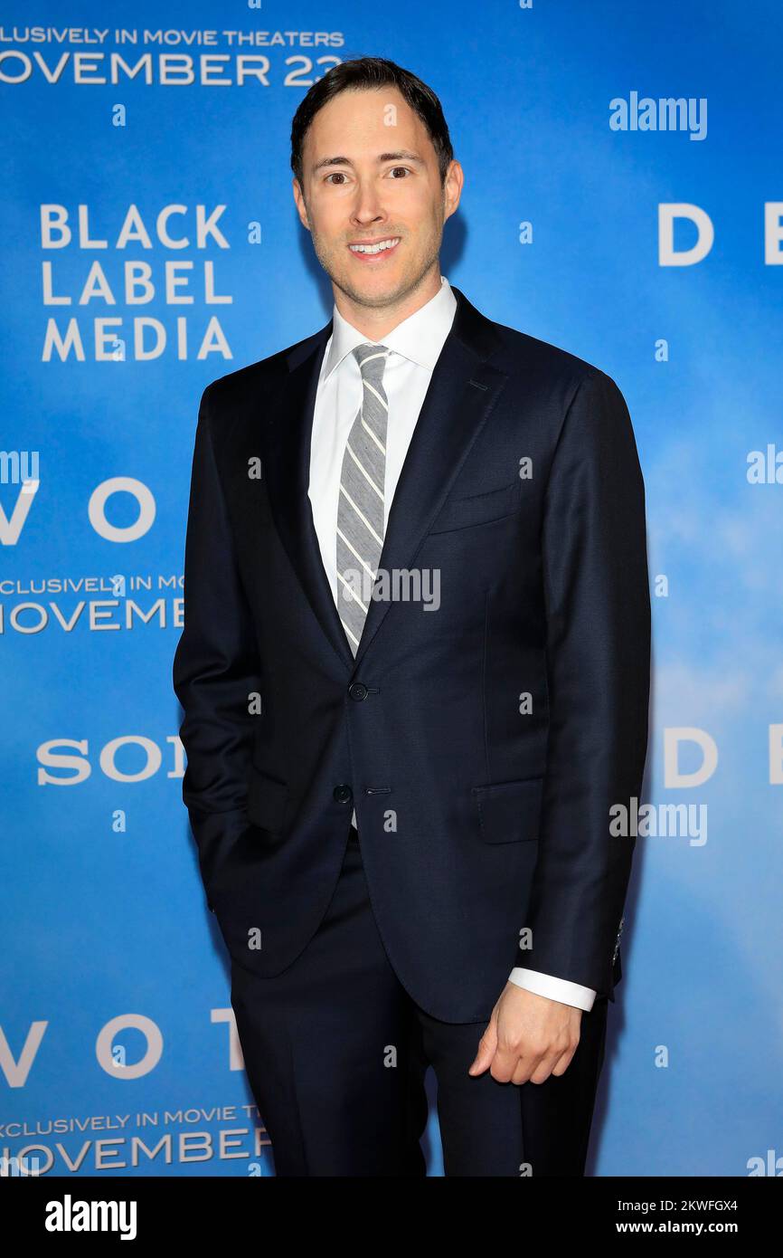 LOS ANGELES - NOV 15: Adam Makos at the Devotion Los Angeles Premiere ...