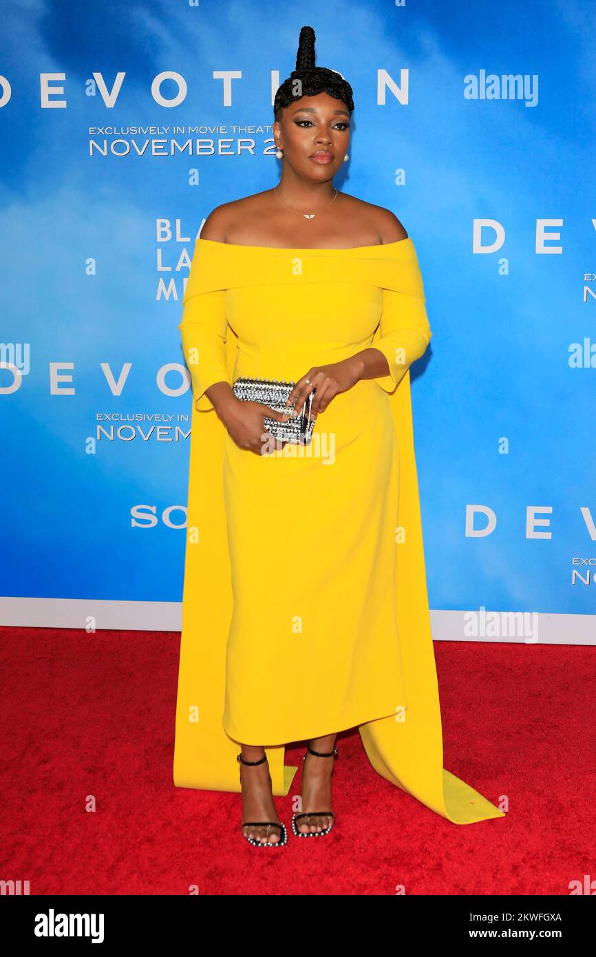 LOS ANGELES - NOV 15: Christina Jackson at the Devotion Los Angeles ...