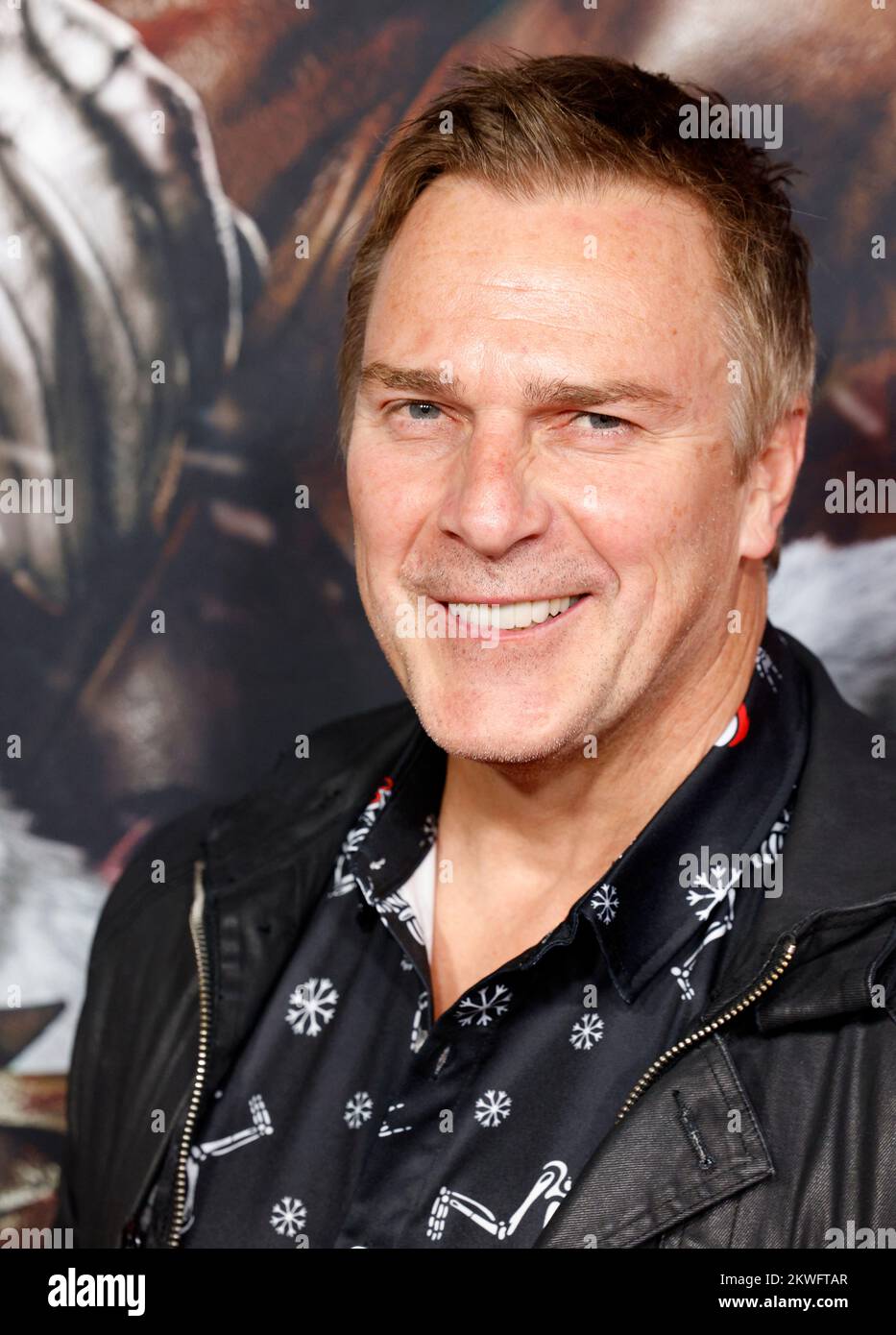 Los Angeles, CA, - Nov 29, 2022: Mike Dopud arrives at the movie ...