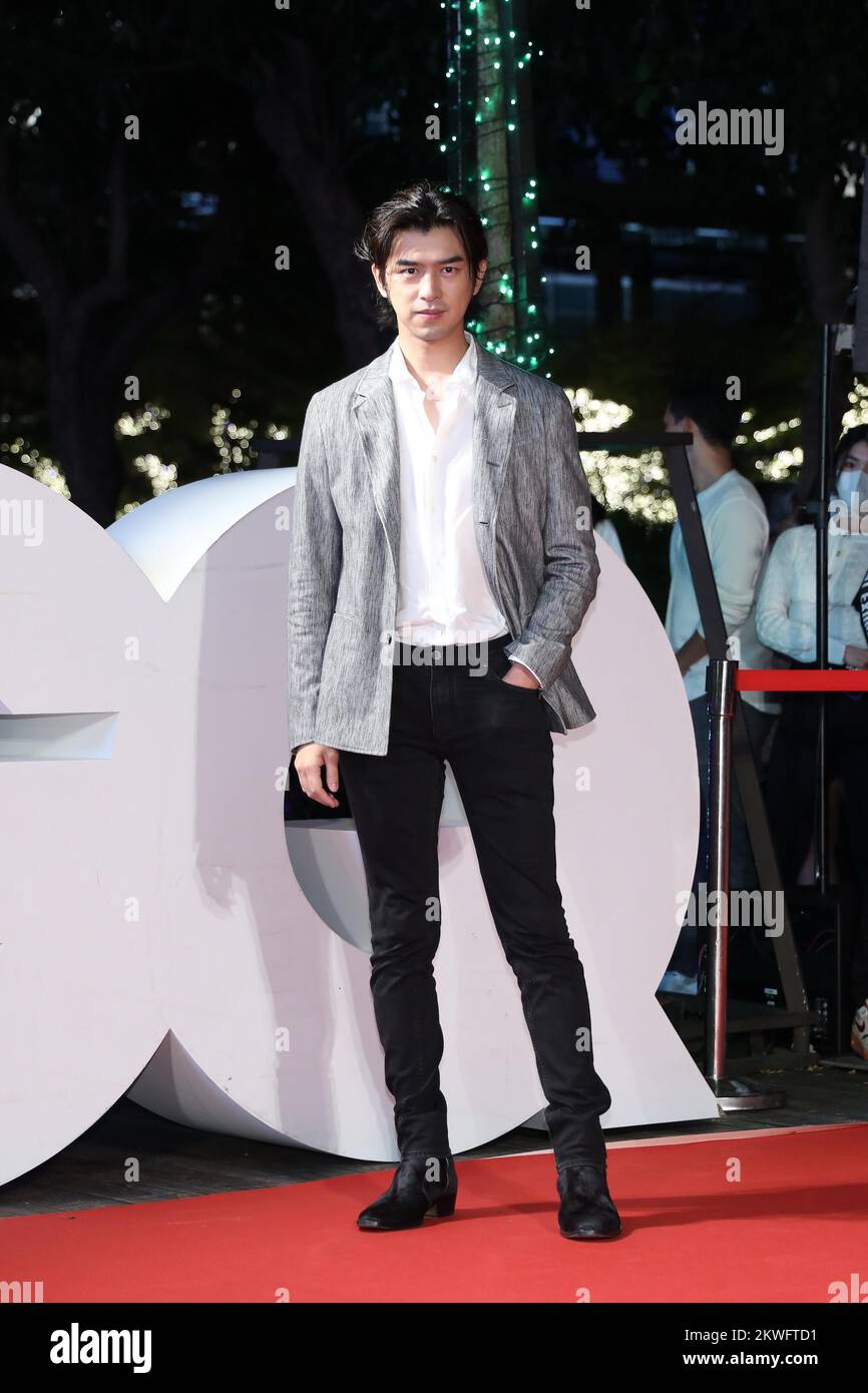 Taiwanese actor Chen Bolin attended GQ activity in Taiwan, 28 November ...