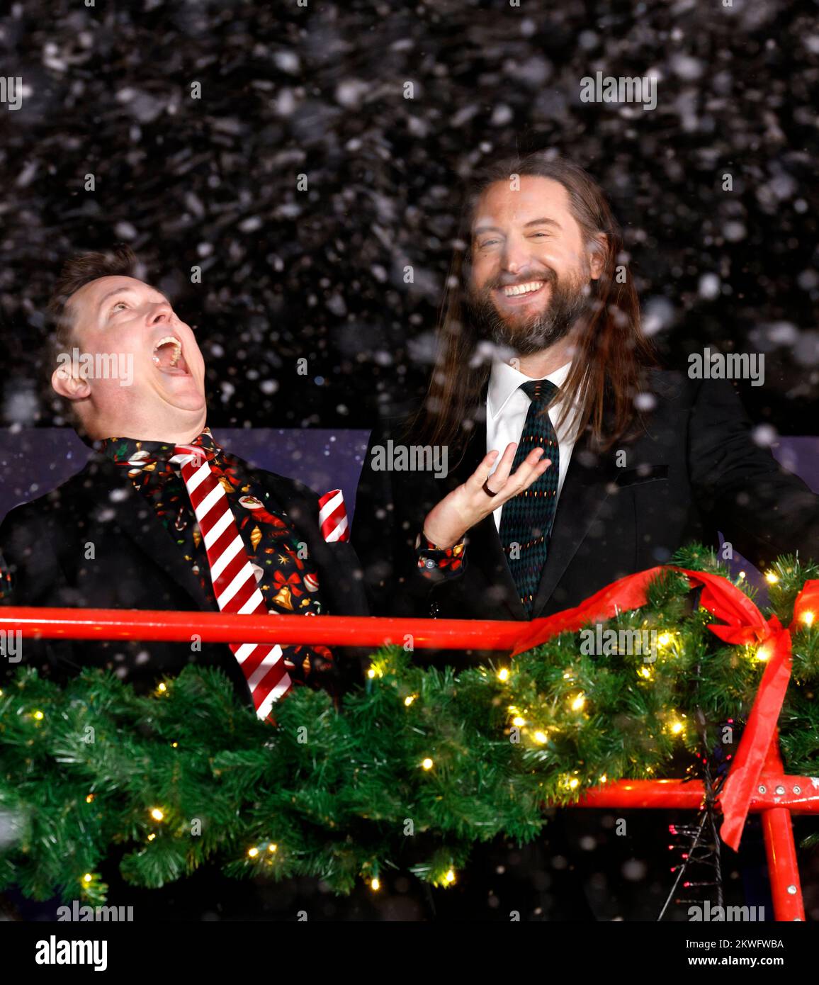 Los Angeles, CA, - Nov 29, 2022: Josh Miller and Pat Casey arrive at ...