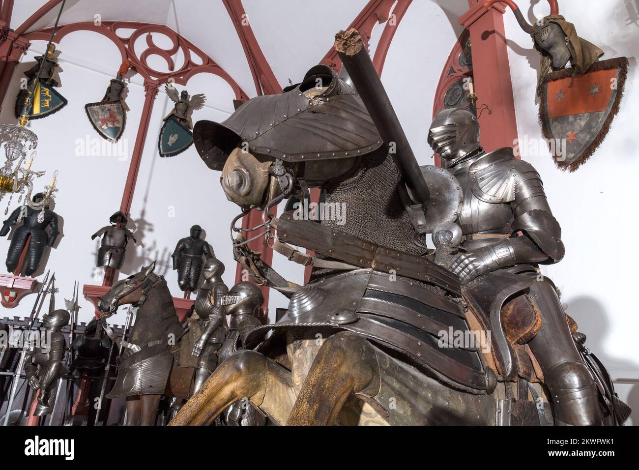 castle Erbach im Odenwald, Hessen, Germany Stock Photo - Alamy