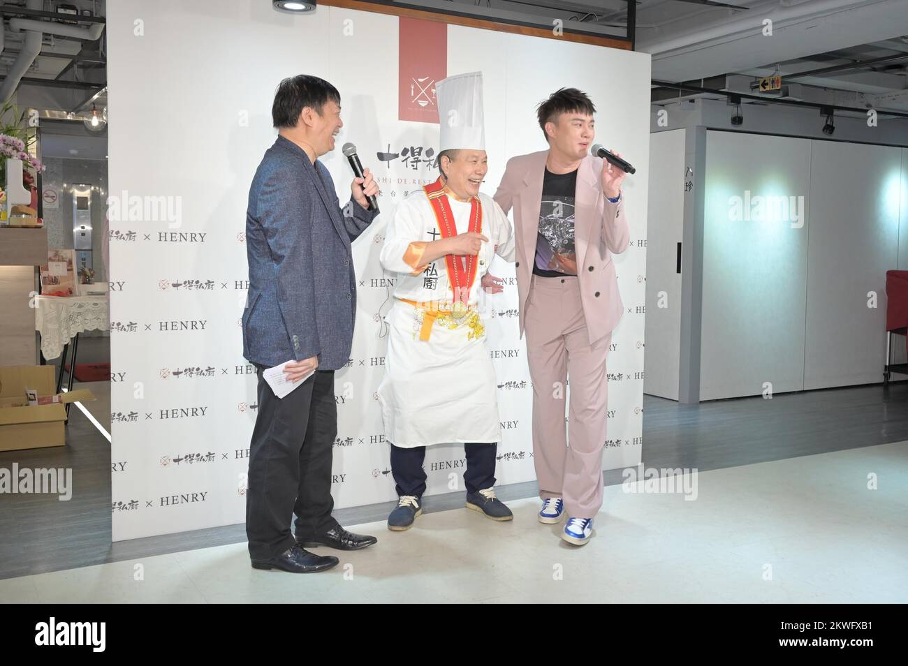 Taiwan, 29 November, 2022 Taiwanese singer of Hokkien pop Henry Hsu ...