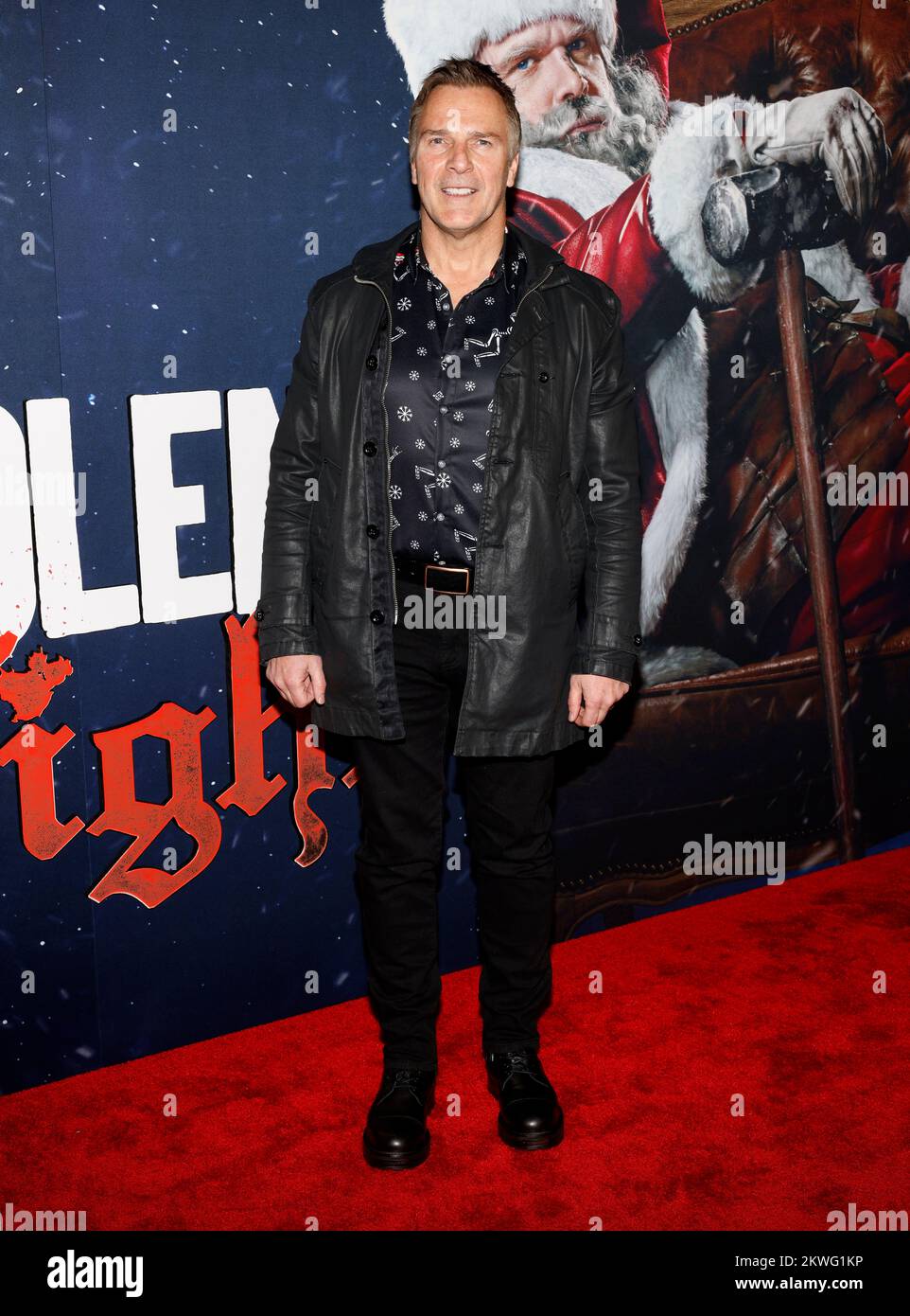 Los Angeles, CA, - Nov 29, 2022: Mike Dopud arrives at the movie ...