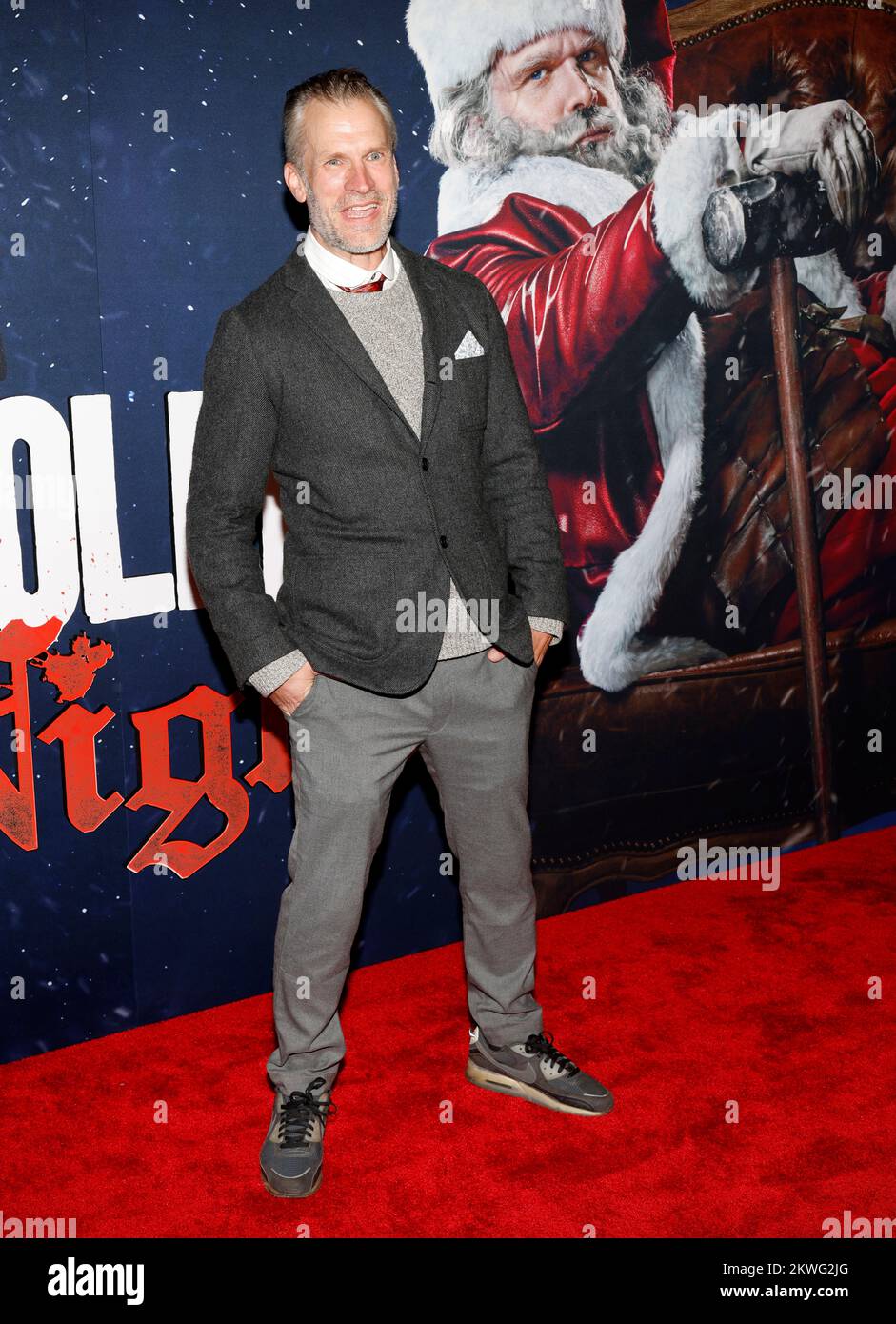 Los Angeles, CA, - Nov 29, 2022: Andre Eriksen arrives at the movie ...