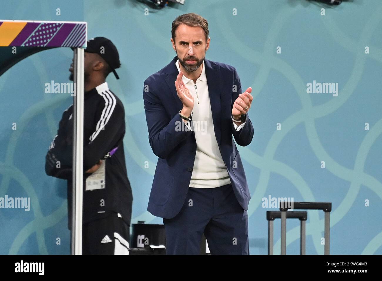 Gareth SOUTHGATE (coach ENG), gesture, gives instructions, single image ...
