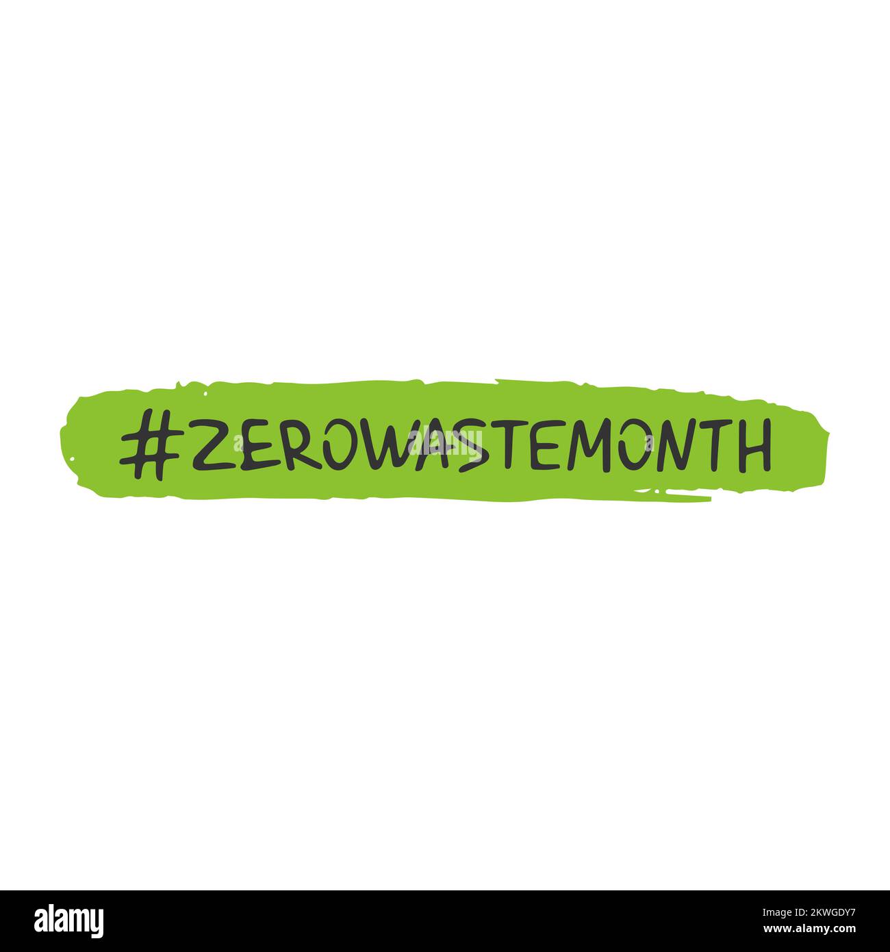 Zero Waste Month. Recycle, reuse and reduce. Ecological lifestyle and ...