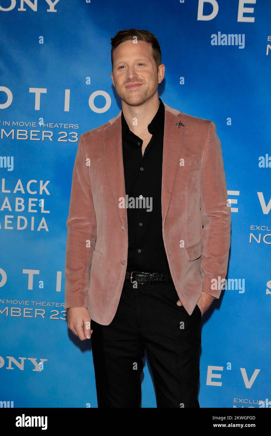 November 15, 2022, Westwood, CA, USA: LOS ANGELES - NOV 15: Boone Platt ...