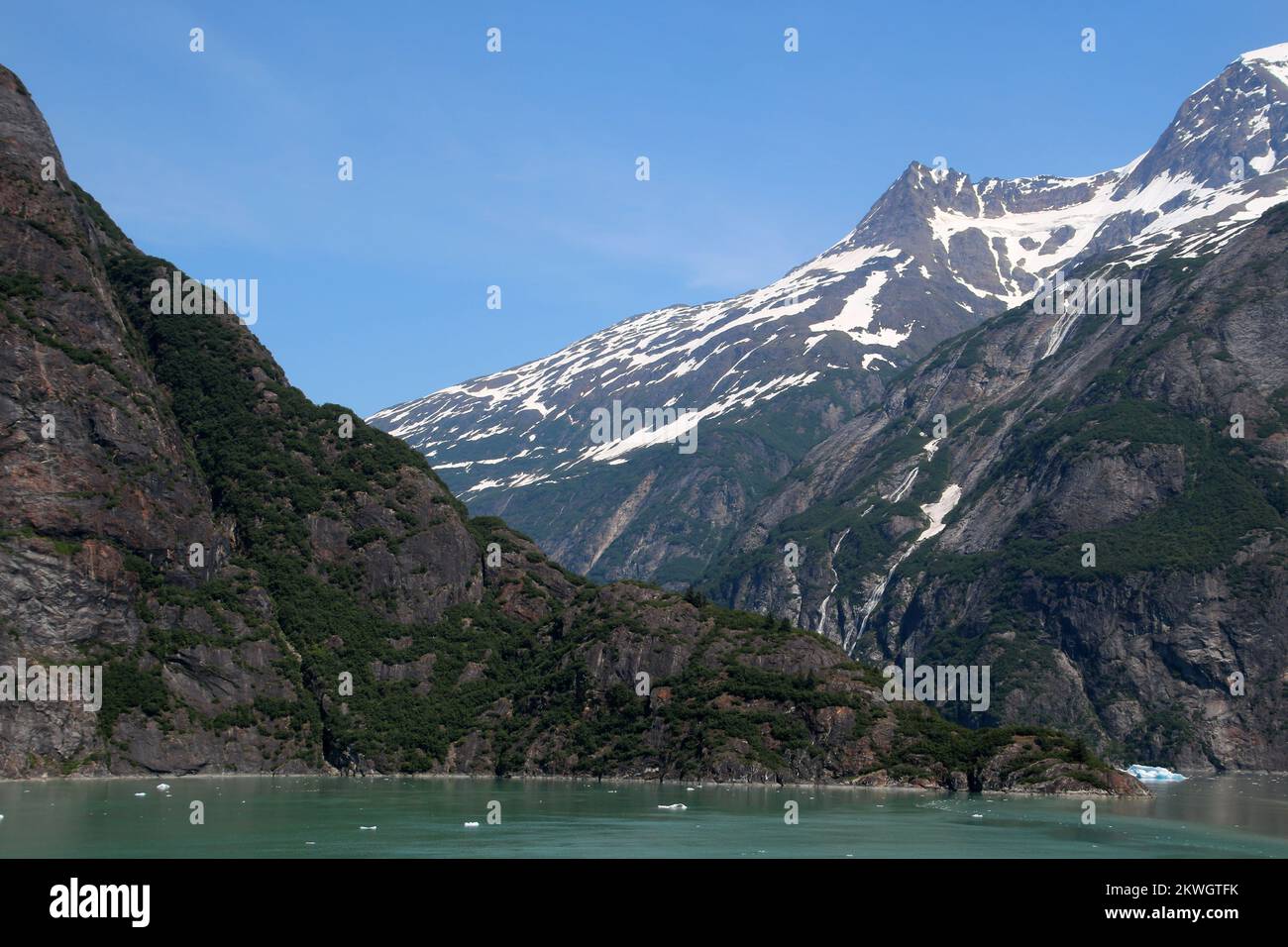 Alaska, mountain landscape in the Stephens Passage Stock Photo - Alamy