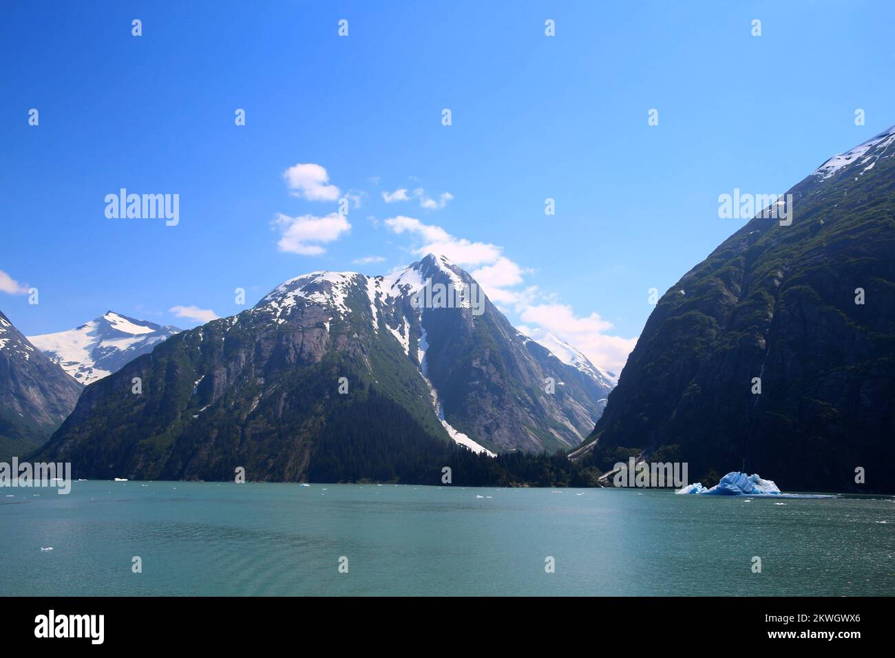 Alaska, mountain landscape in the Stephens Passage Stock Photo - Alamy